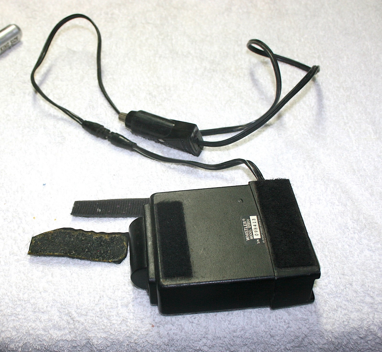 Vintage Whistler Radar Detector 1510 FUZZ BUSTER | eBay