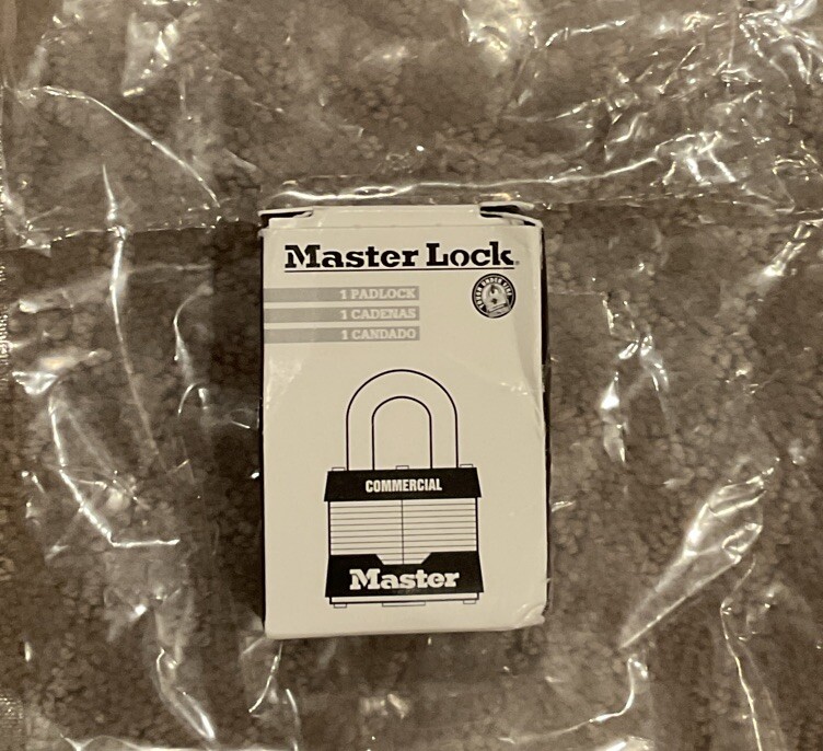 Master Lock Padlock 1KA Key: 2121 - Comes With 2 Keys Packaging May ...