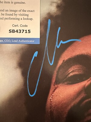 The Weeknd Signed After Hours Vinyl Olivia Rodrigo Taylor Swift J Cole ...