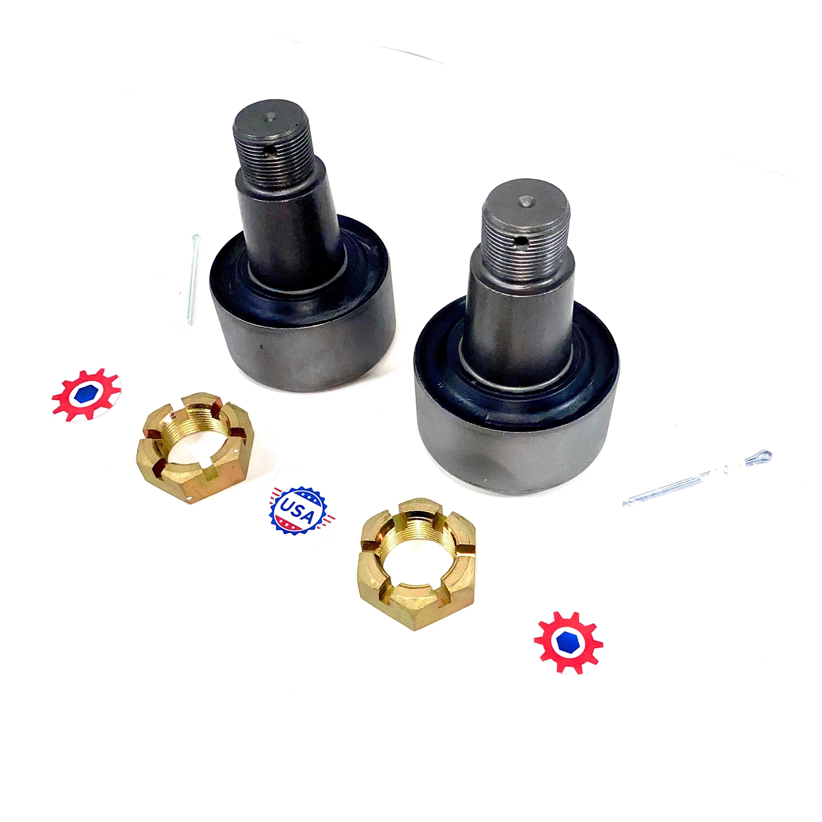 2 each Torque Rod End Insert w/ nuts M939 M800 5TON ; 2530007409620 ...