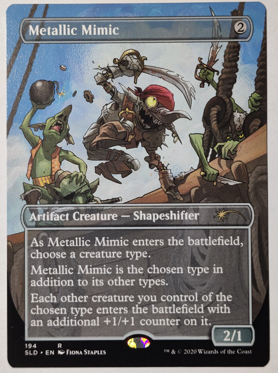 MTG Secret Lair Metallic Mimic -SLD Fiona Staples #194 [UPick Foil/Reg ...