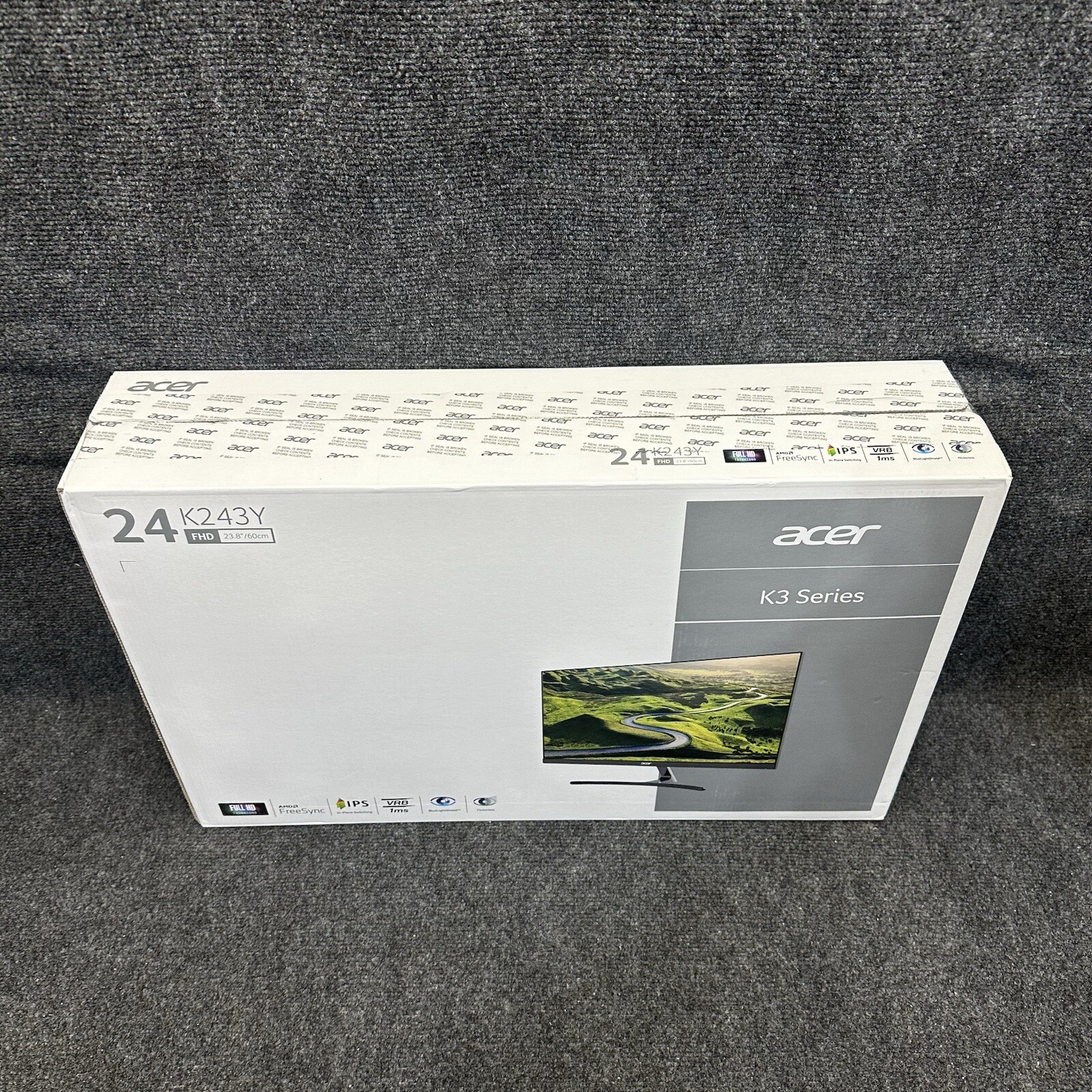 Acer K243Y 24" Class FHD IPS Computer Monitor - Black for sale online ...