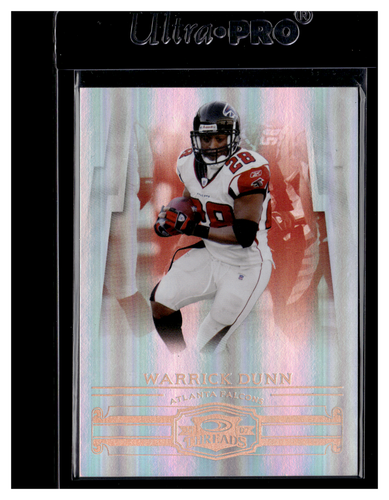 2007 Donruss Threads Bronze Holofoil #60 Warrick Dunn /250 | eBay