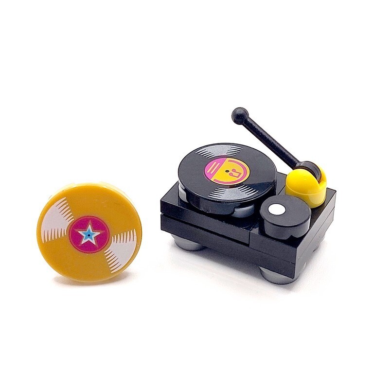 Genuine LEGO® Record Player Turntable Minifigure Music Furniture ...