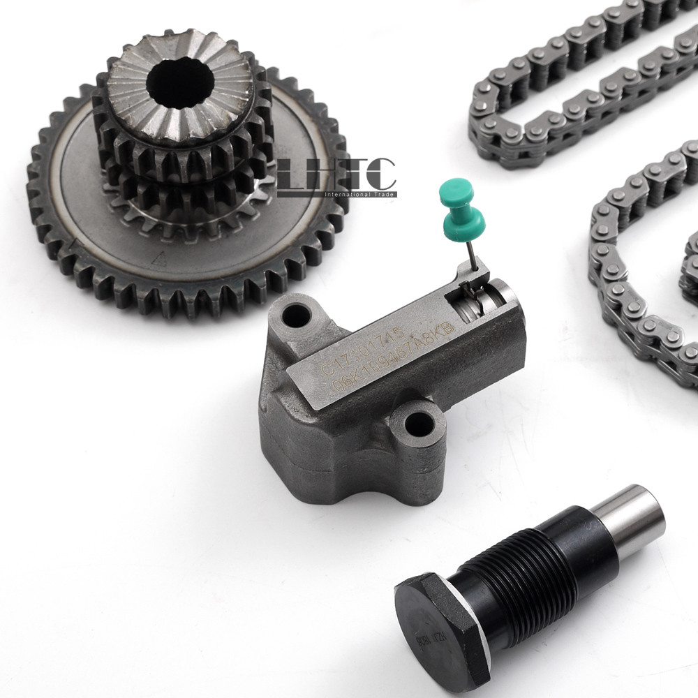 13pcs Timing Chain Tensioner Guide Kit For VW Audi A4 A5 1.8 2.0 CJEB ...