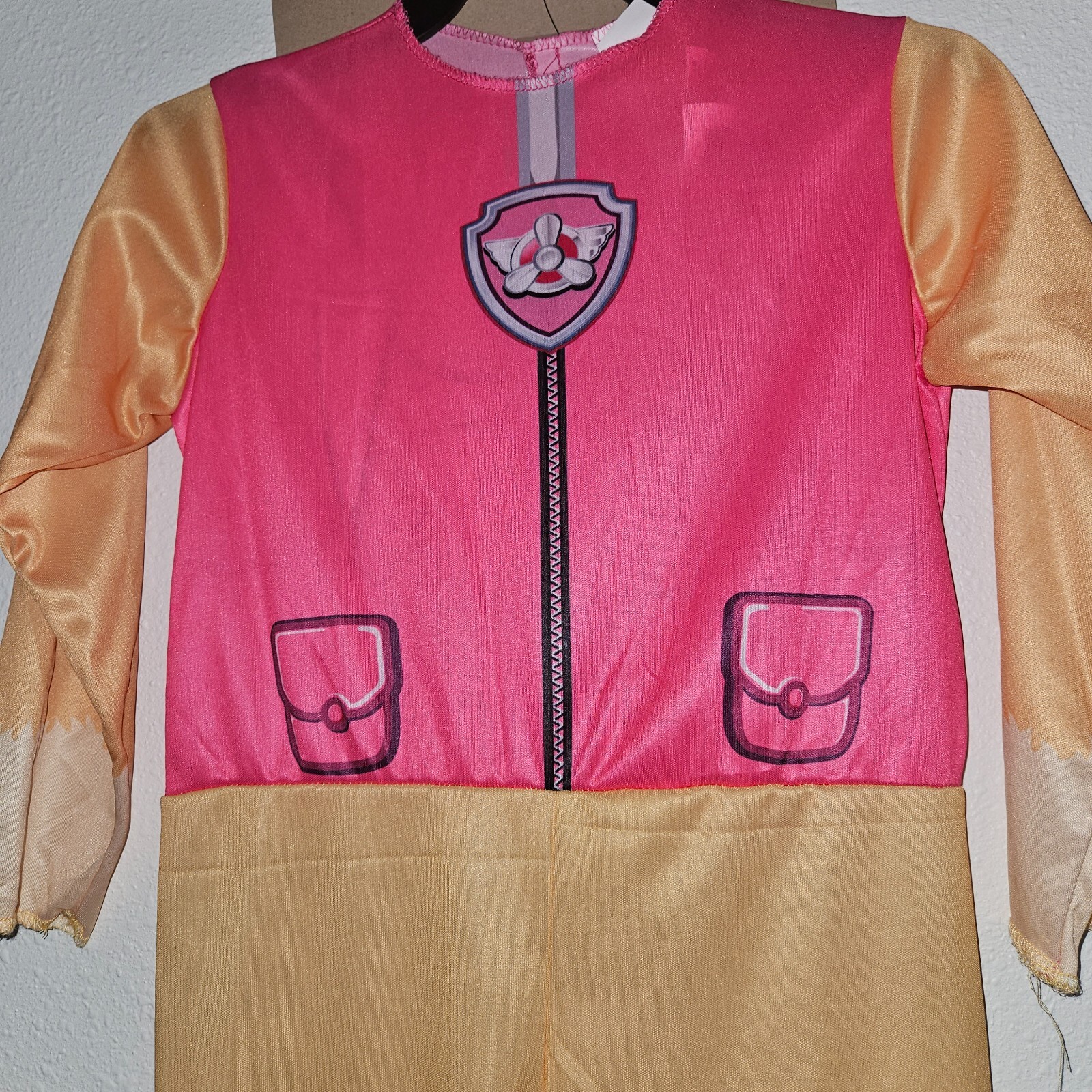 NWT Paw Patrol Skye Halloween Costume Girls XS 3-4 Jumpsuit Mask Rubie ...