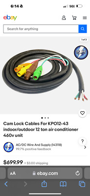cam lock cables | eBay