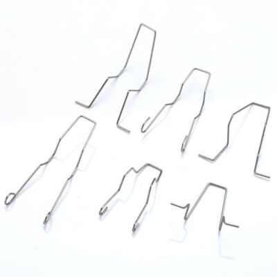 Car Headlight Headlamp Light Bulb Retaining Clips For H1 H3 H4 H7 ...