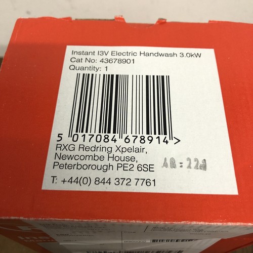 3kw Instant Hand Wash Hot Water Heater Over Sink Vortex Handwash ...