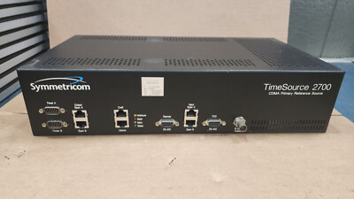 Symmetricom TimeSource 2700 090-73000-02 CDMA Primary Reference Source ...