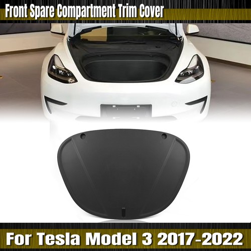 For Tesla Model 3 2017-2022 Car Front Trunk Cover Spare Compartment ...