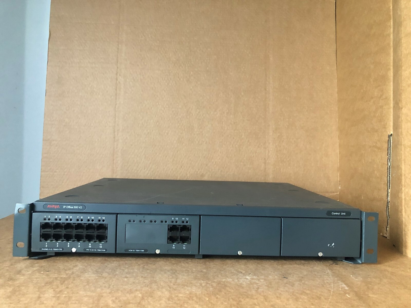 Avaya IP Office 500 V2 with 700431778 & 700417389 & 700417439 Modules ...
