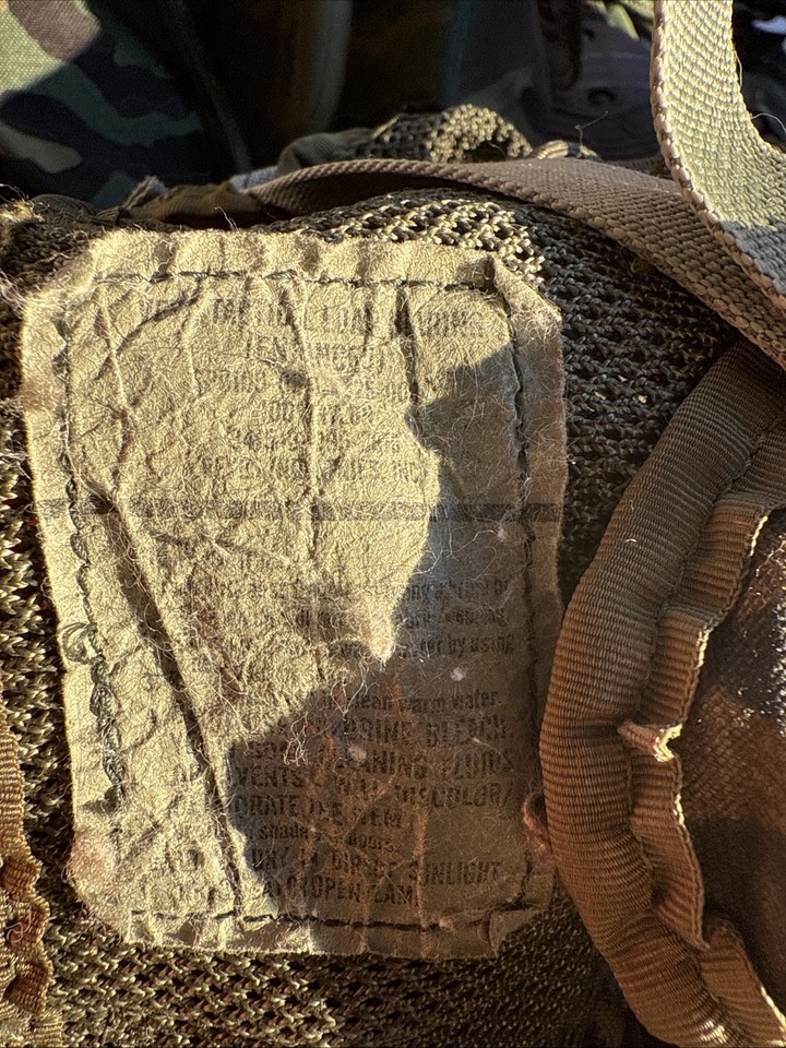 NEW IN BAG US USGI M81 WOODLAND CAMO ENHANCED LOAD BEARING VEST LBV | eBay