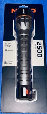 NEBO Newton 2500 Lumen LED Flashlight New Sealed NEB-FLT-1032 Batteried ...