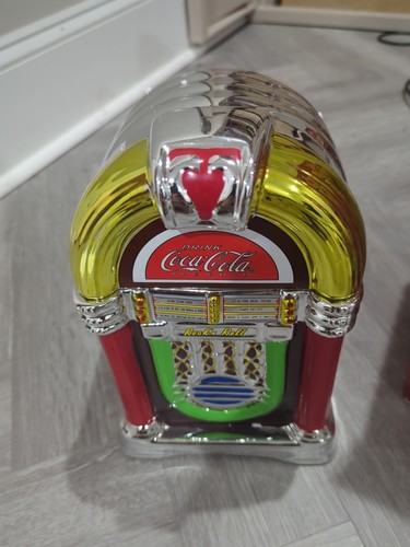 Coca Cola by Gibson Ceramic Coke & A Song 11 1/4" Jukebox Cookie Jar ...