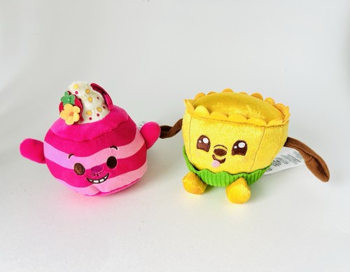Lot Of 2 Disney Munchlings Plush Pluto Peanut Butter Cup & Cheshire ...