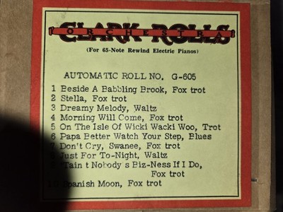 G-roll G-605 RECUT Nickelodeon Roll Fox Trots | eBay
