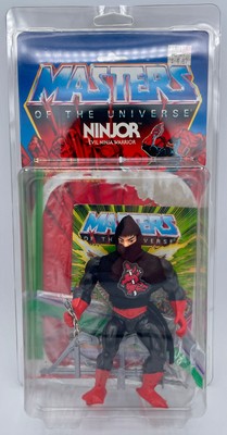 MOTU Ninjor 100% Complete Card Backs & Comic He-Man Vintage Mattel 1987 ...