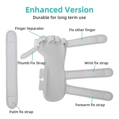 Stroke Resting Hand Splint - Night Immobilizer Wrist One Size, Large ...