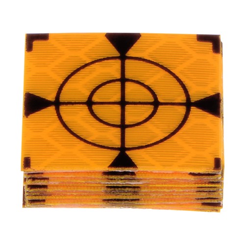 10pcs Reflector Target Sheets 20mm Self-adhesive Reflective Survey ...
