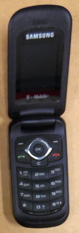 Samsung SGH-T139 - Blue and Black ( T-Mobile ) Rare Cellular Flip Phone ...