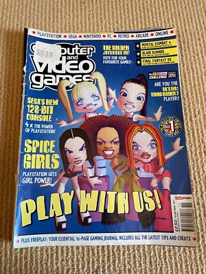 CVG Computer and Video Games Magazine November 1997 UK Gaming Spice ...