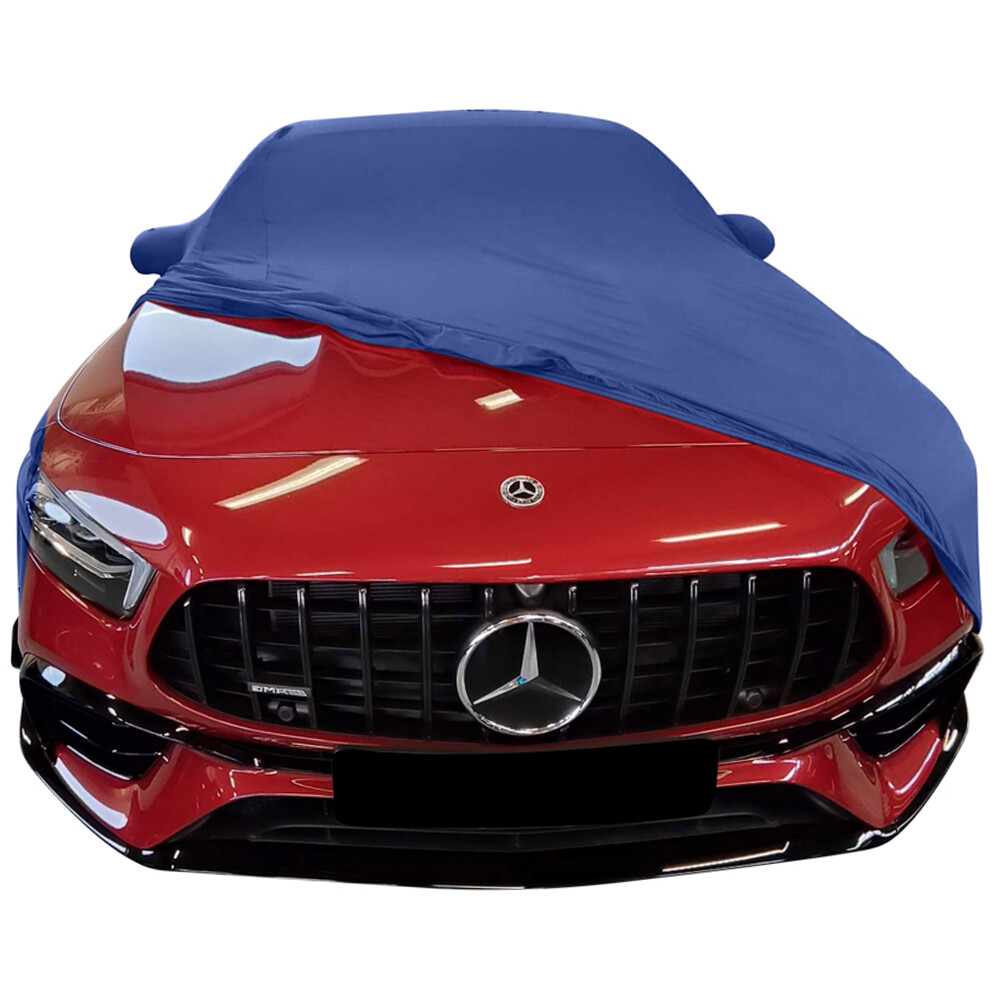 Indoor car cover fits Mercedes-Benz A 45 AMG bespoke Le Mans Blue cover ...