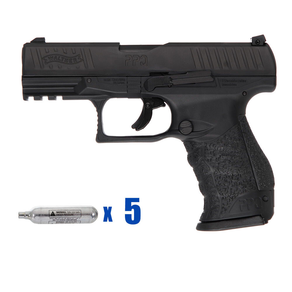 T4E .43 CAL UNIFORM PAINTBALL PISTOL PACKAGE KIT - WALTHER PPQ M2 LE ...