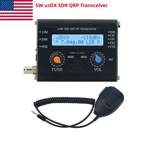 usDX SDR QRP Transceiver QCX-SSB to SSB 3-Band All Mode HF Transceiver ...