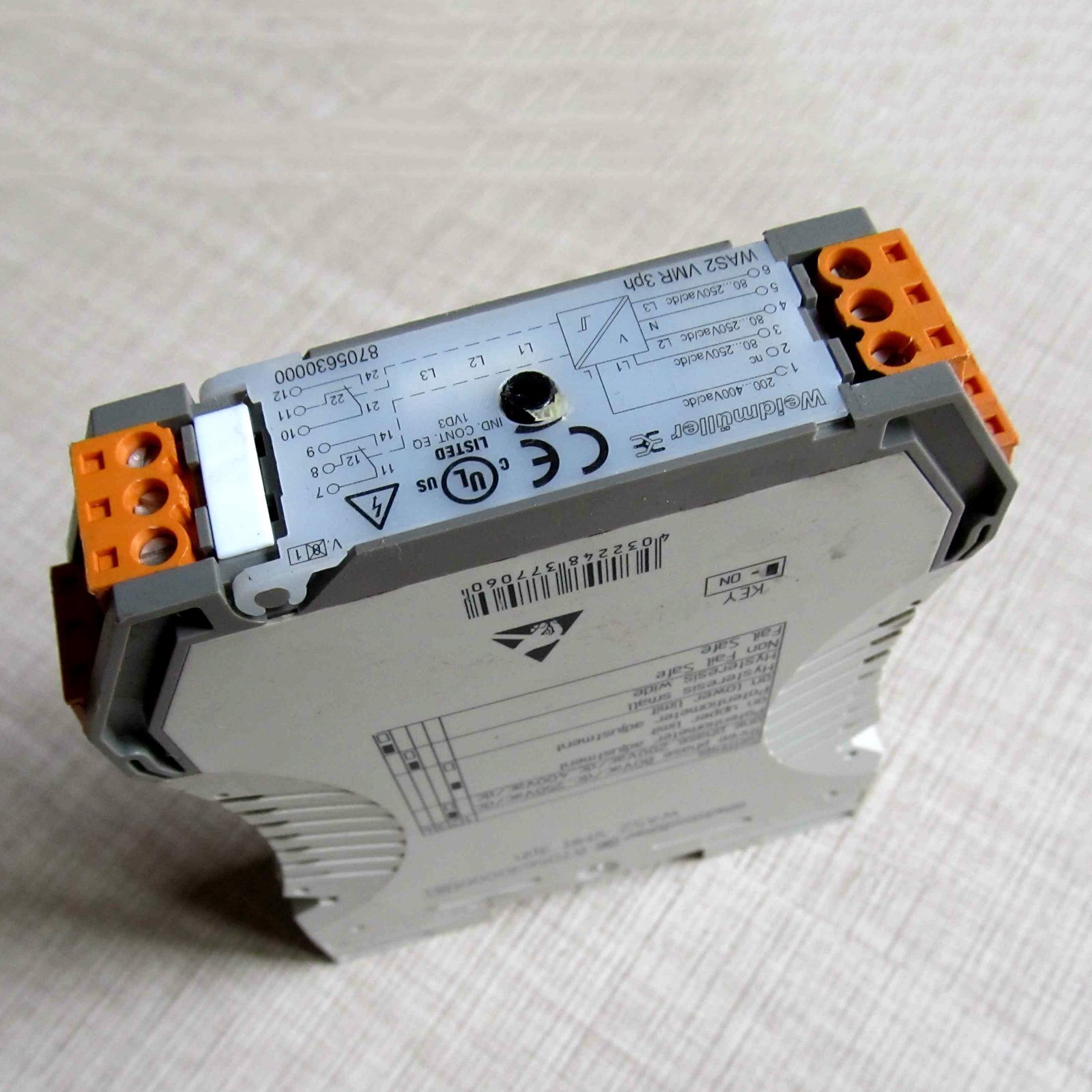 1PC Used For Weidmuller 8705630000 WAS2 VMR 3ph Analog Signal Isolator ...