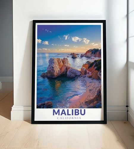 Malibu Travel Prints - El Matador Srare Beach Posters | eBay