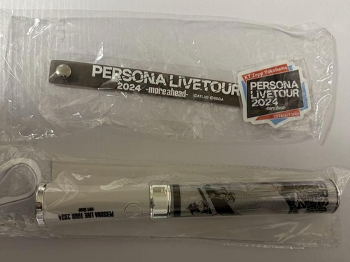 PERSONA LIVE TOUR 2024 Persona Live Penlight Sticker and Rubber Band ...