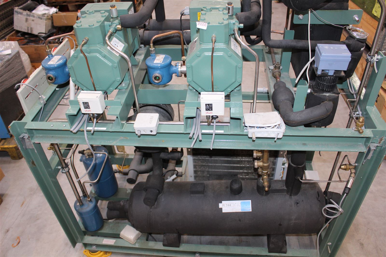 BITZER 2HSL-3K-40S Refrigeration Compressor R744 Verbundanlage System ...