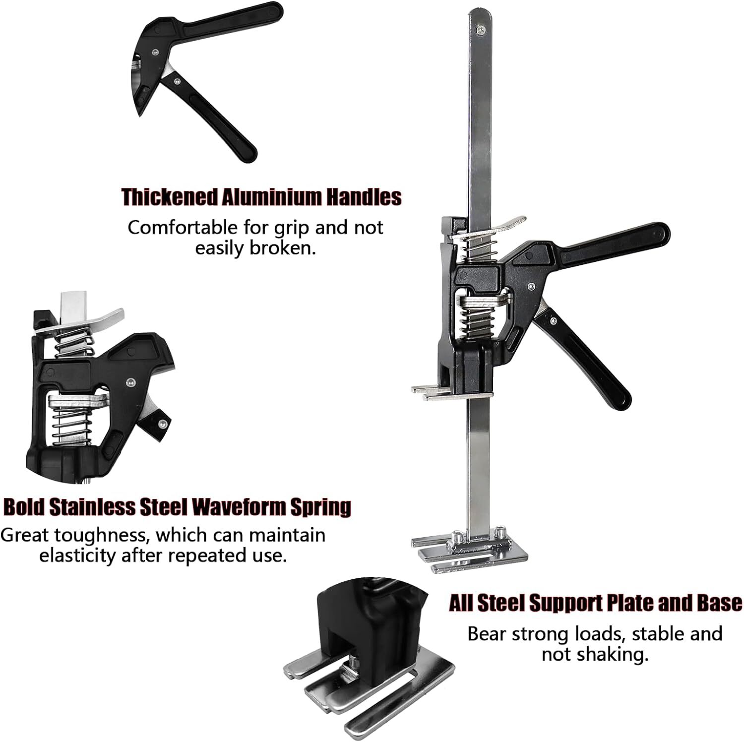 2Packs Lever Arm Lifter Hand Lifting Tool Jack Door Panel Lifting ...