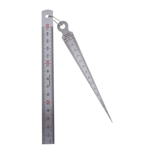 Stainless Steel Taper Gauge Wedge Plug Straightedge Welding ...