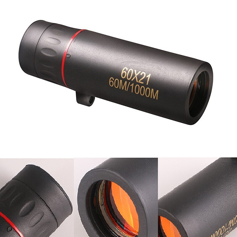Mini Pocket Compact Monocular Telescope 60x21 HD Camping Hunting Sports ...