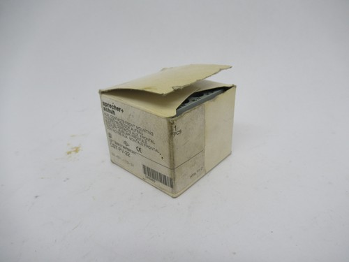 Sprecher + Schuh CS7-PV-22 Auxiliary Contact Block 10A 690V 2NO/NC NEW | eBay