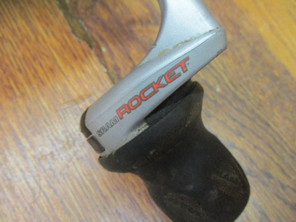 SRAM ROCKET 8 SPEED TRIPLE RIGHT REAR GRIP TWIST SHIFTER - SILVER | eBay