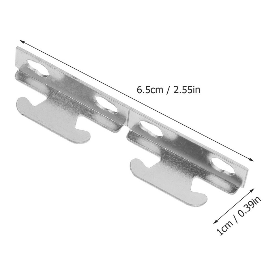 4 Sets Home Curtain Bracket Pole Central Support Rod Brackets Holding ...