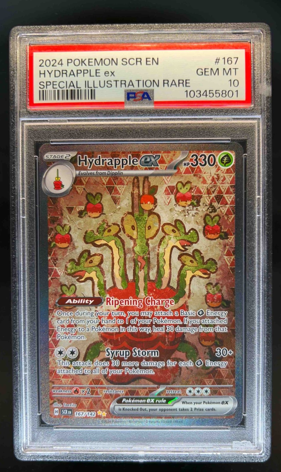 Hydrapple ex 2024 Scarlet & Violet: Stellar Crown #167/142 Special ...