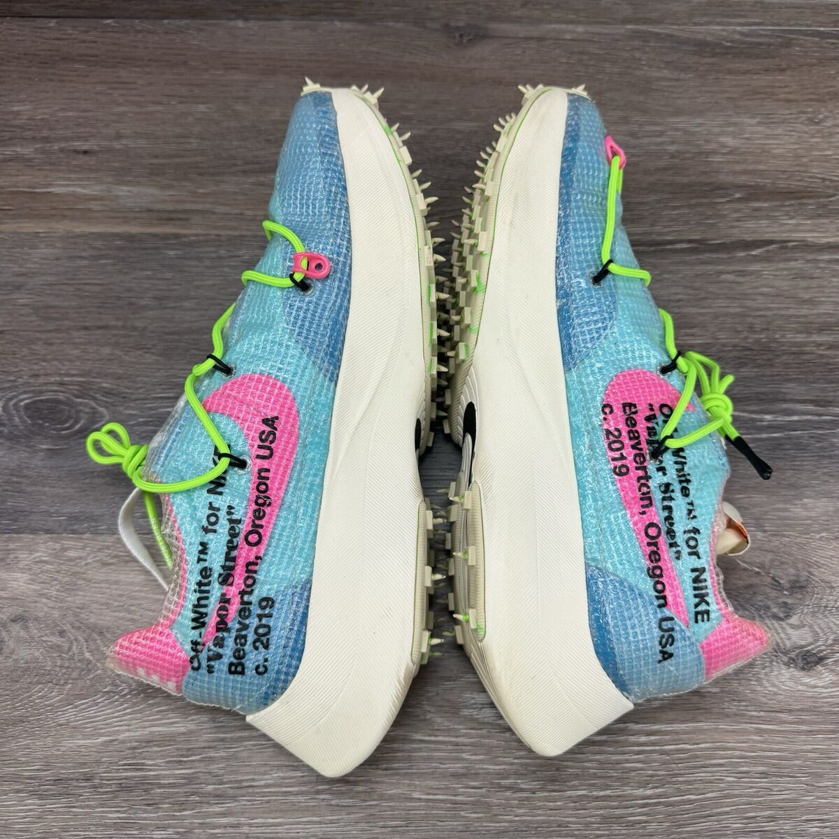 Nike Off-White x Vapor Street Polarized Blue Women 12.5 Men Nike Off-White x Vapor Street Polarized Blue Women 12.5 Men