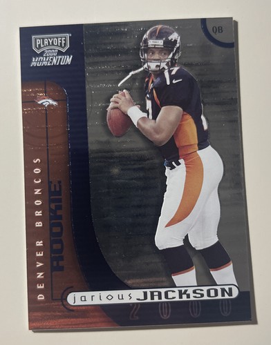 2000 Playoff Momentum #185 Jarious Jackson Rookie Card /750 RC Denver ...