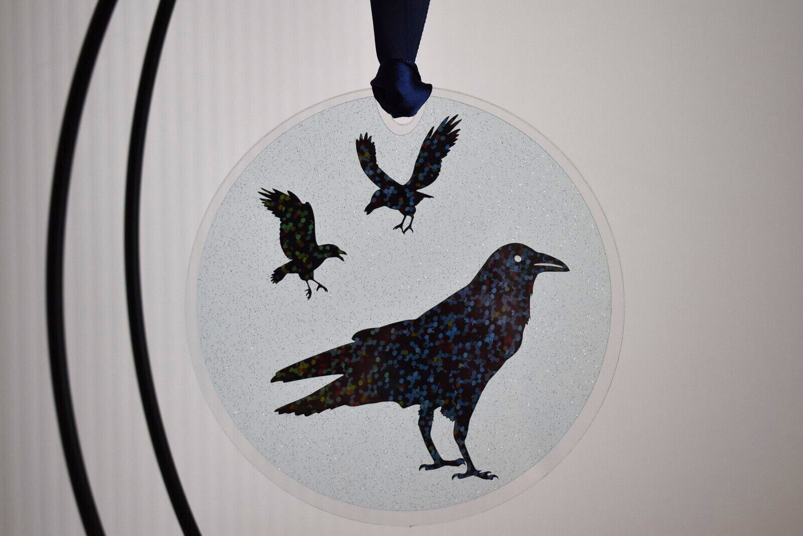 Niche Raven Crow Window Wall Decoration | eBay