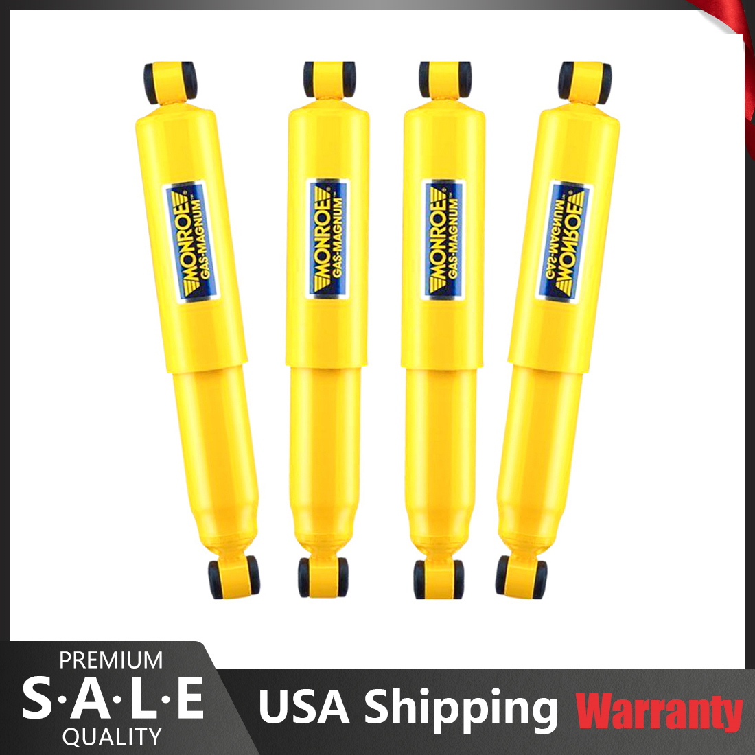 Front & Rear Monroe GAS MAGNUM Shock Absorber Set For CHEVROLET GMC ...