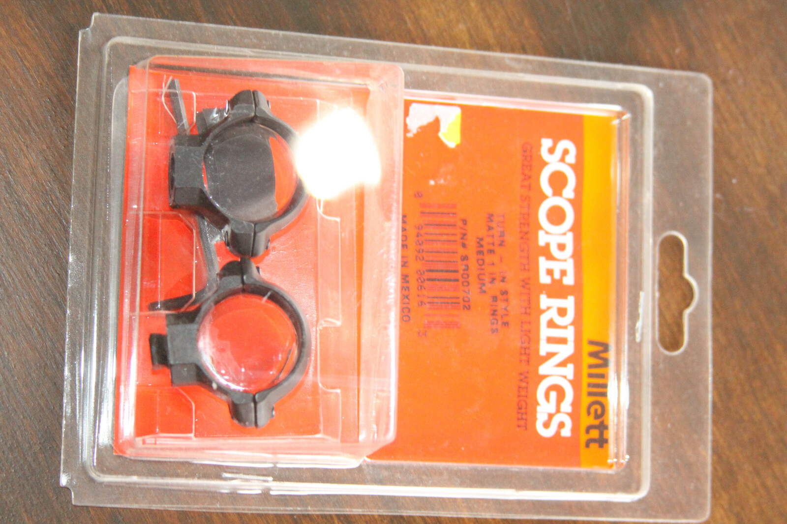 Millet Scope Rings Turn IN Style Matte Finish Standard Med Medium 1 ...