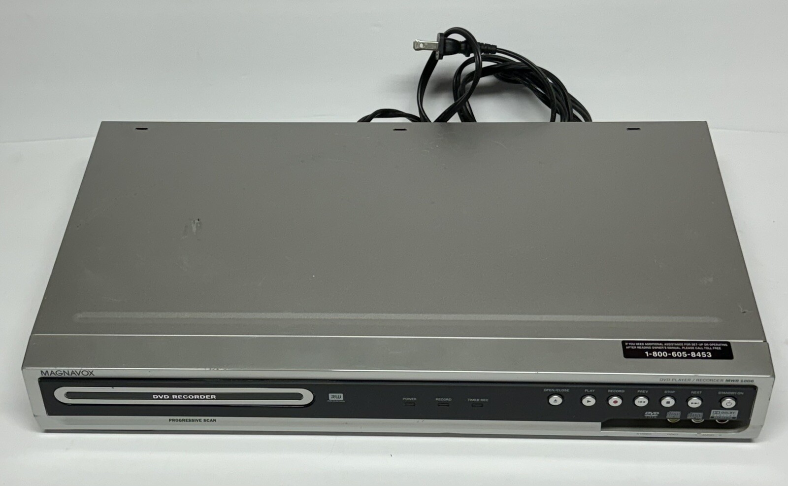 Magnavox DVD Recorder and Player No Remote Untested | eBay