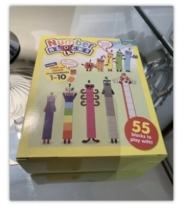 Toys Toys & Hobbies CBeebies Numberblocks 1-10 Toy Number Blocks & Fast ...
