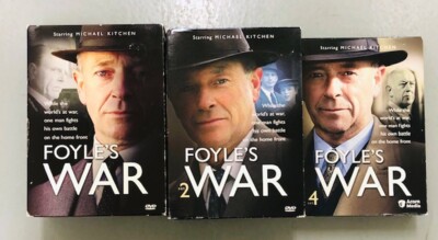Lot of 3 Foyle's War Sets Seasons 1 2 & 4 Acorn Media BBC DVDs | eBay