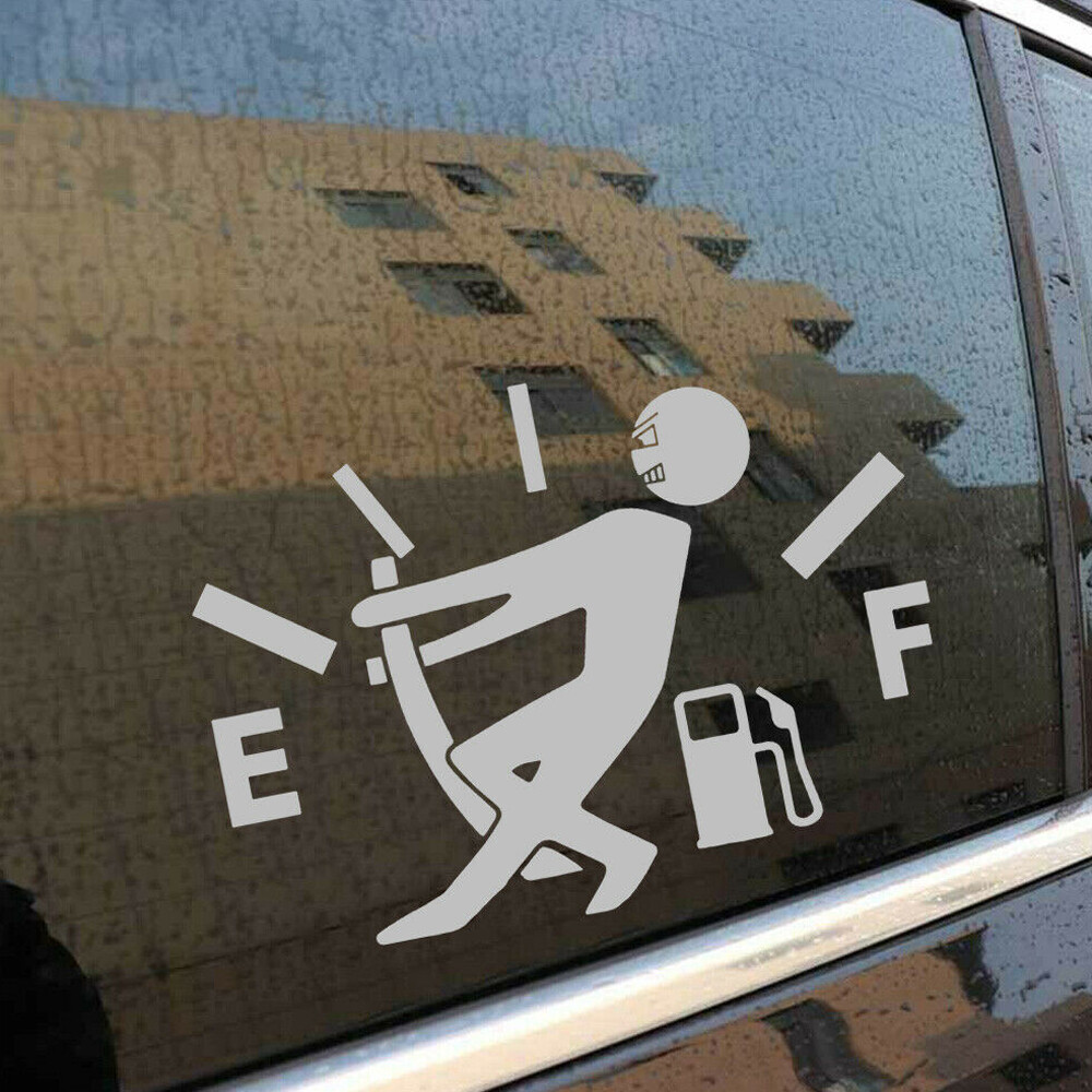High Gas Consumption Funny Car Styling Sticker Bumper Window Decal ...