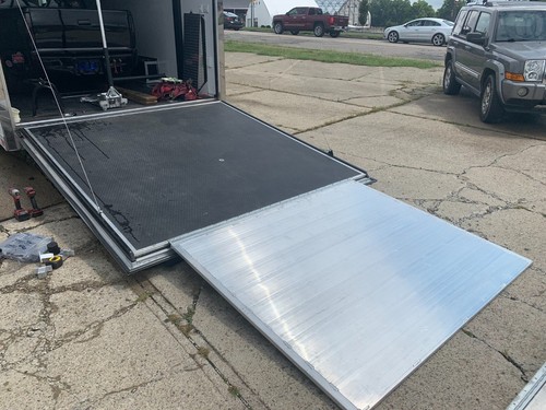 Enclosed Trailer ramp door extension 70"W x 60"L | eBay